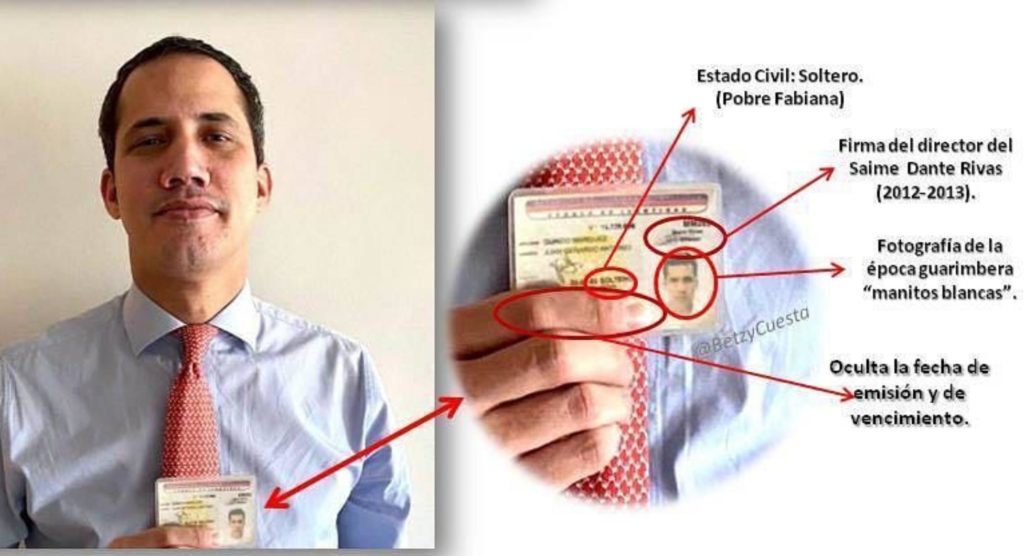 An Old Photo: Guaido and his ID Card Drama – Orinoco Tribune – News and ...