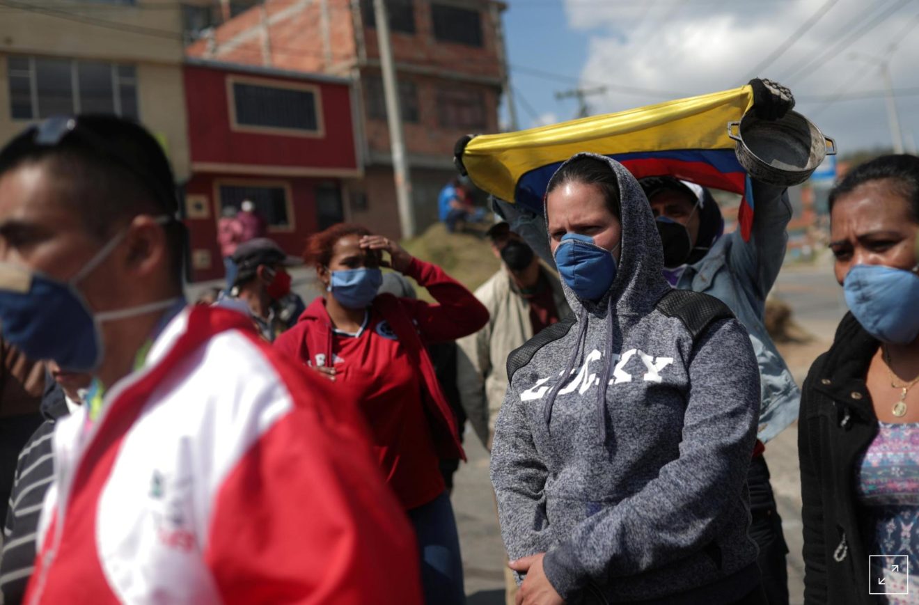 “We are Hungry”: Protests and Looting in Colombia as Food Distribution ...