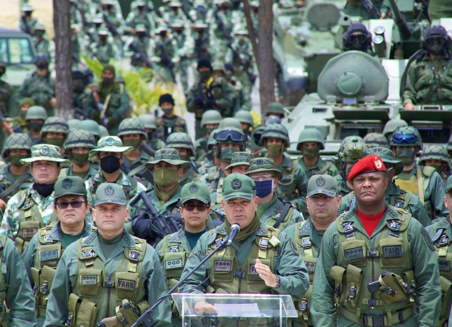 Bolivarian Armed Force (FANB) Declares Itself in Rebellion Against US ...