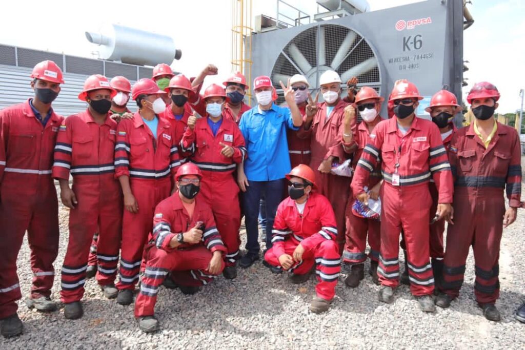 PDVSA Workers Reactivate Gas Plant, Manufacturing Their Own Parts and ...