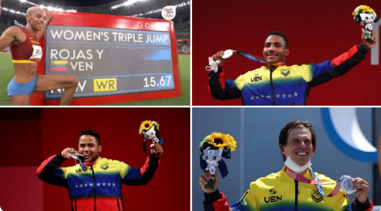 Gold and Two Silver Medals for Venezuela in Tokyo 2020 Olympics Weekend ...