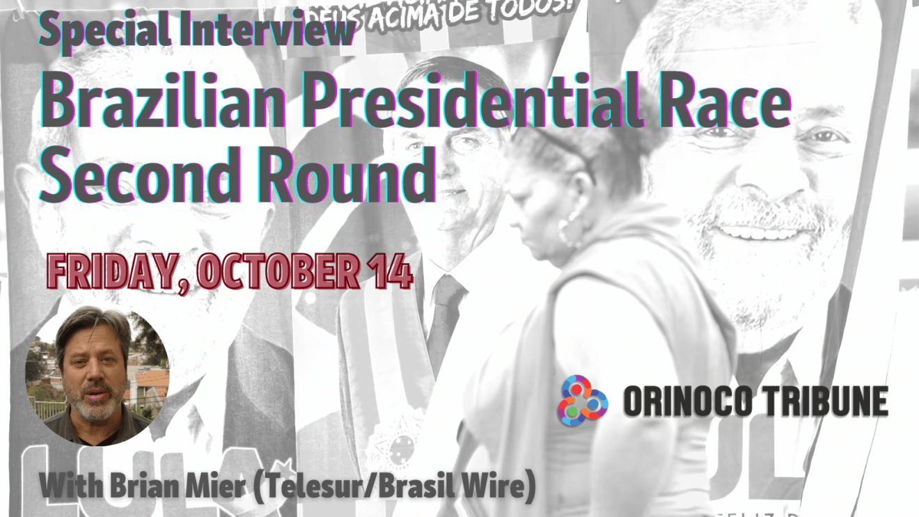 Telesur’s Brian Mier on Brazil Presidential Elections: There Is No Evidence of Vote Stealing in ...