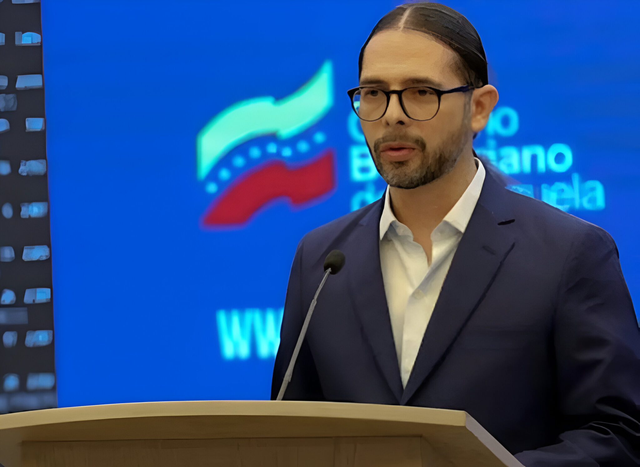 Venezuela's Minister for Communication and Information Freddy Ñáñez ...