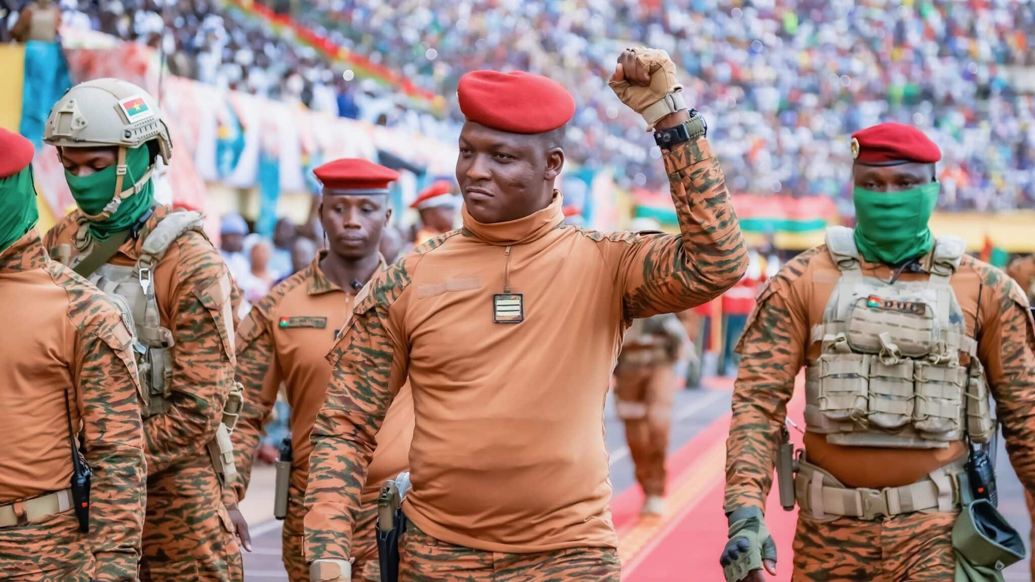Captain Ibrahim Traoré, president of Burkina Faso. Photo: Ibrahim Traoré/X.