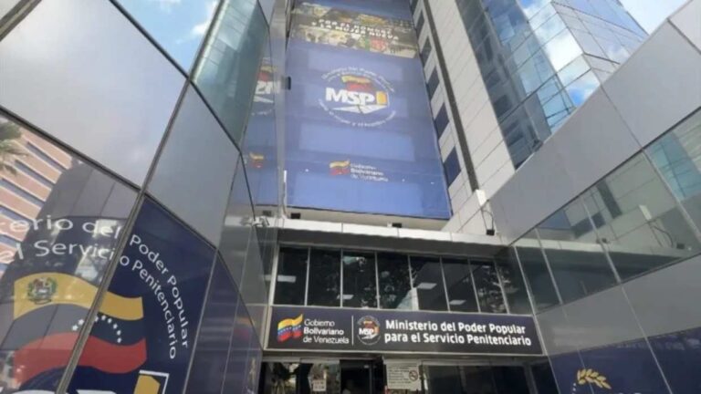 The Venezuelan Ministry for Penitentiary Service headquarters in ...